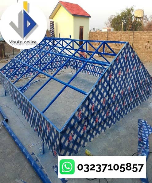 Fiber Glass works , window shades , Sheet shades , Car parking sheds ...