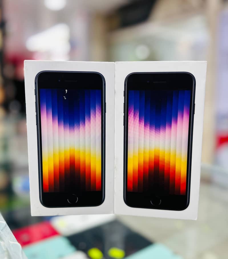 Apple Iphone SE 3 2022 128Gb Storage Non Active Box Pack - Mobile ...