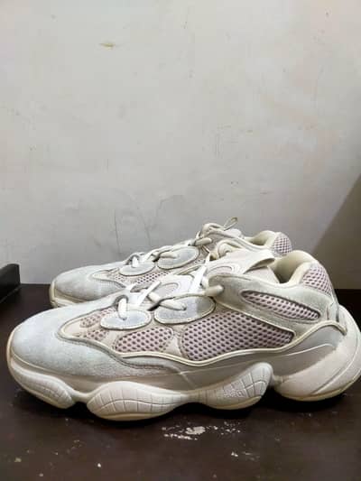 Adidas Yeezy 500 "Bleach" sneakers sports shoes trainers - Footwear ...