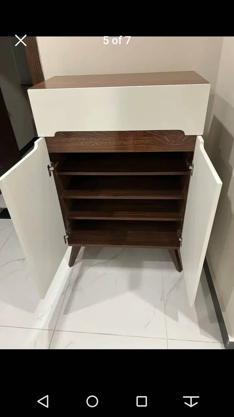 MDF Wooden Shoe Rack - Wardrobes - 1102978309