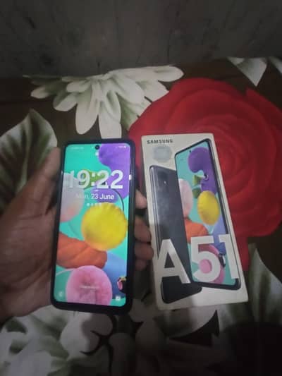 Samsung A51 duel sim pta official hai with box 6/128 - Mobile Phones ...