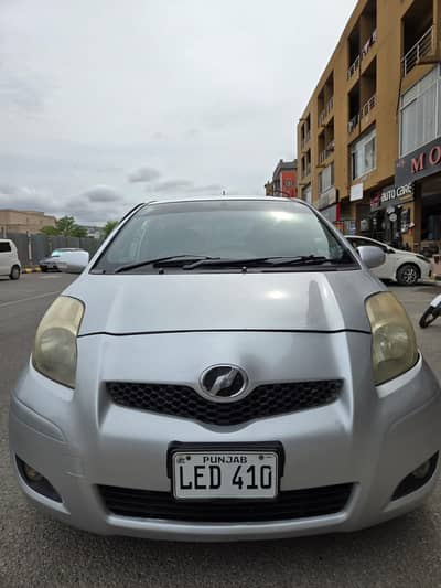 Toyota Vitz 2007/2010 silver grey Automatic for sale - Cars - 1103119454