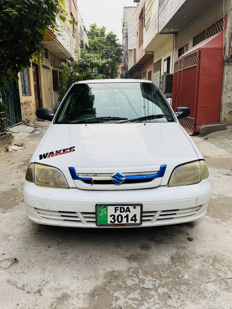 Suzuki Cultus 2008 VXL ALOY rims beter then Alto Mehran Cuore santro ...