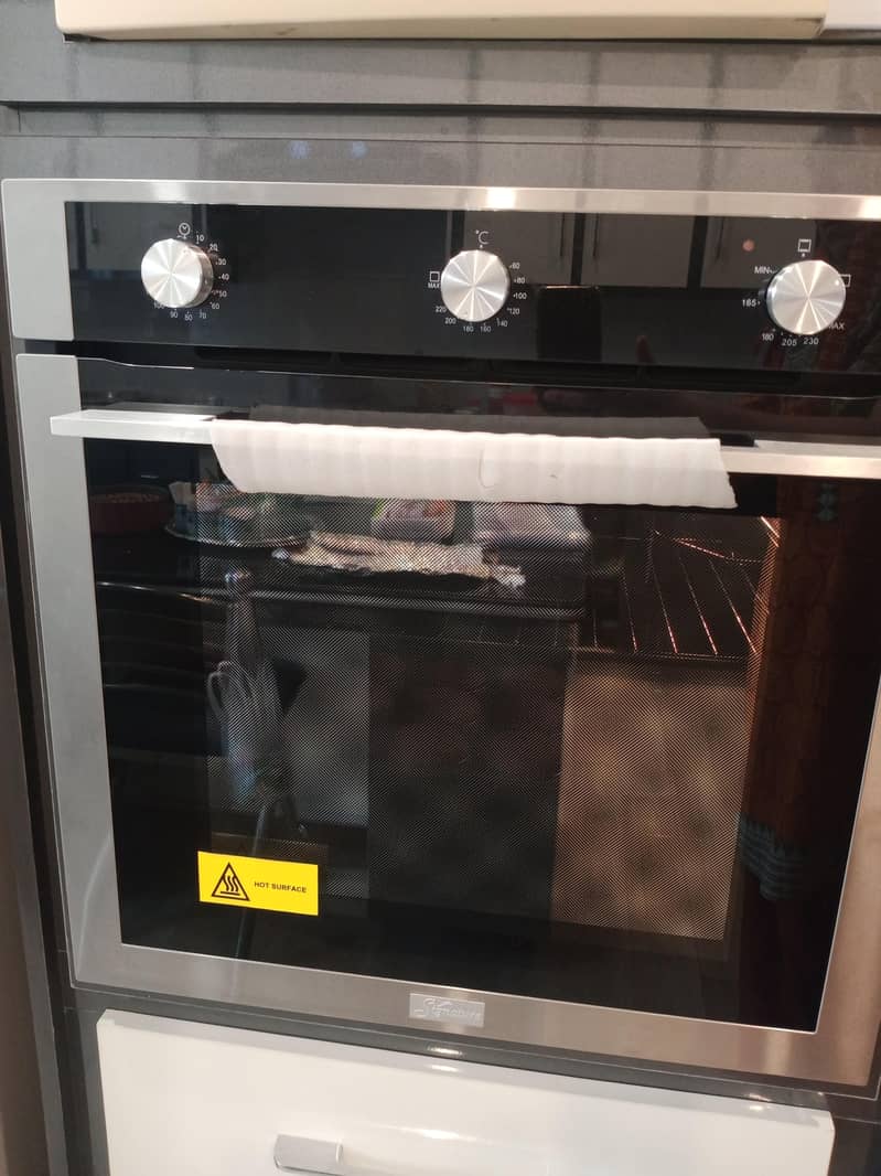 signature inbuilt oven gas plus electric for sale - Ovens - 1103210845