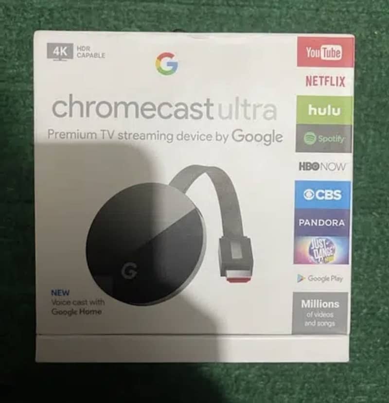 Google Chromecast Ultra 4k - Android Boxes - 1103260320