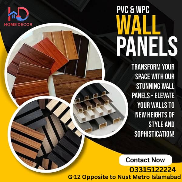 PvC wall Panels/ WPC Fluted panel / SPC Floor /Hard panel/solid panel ...