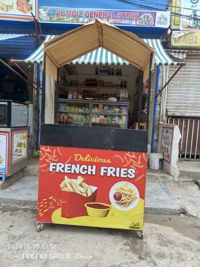 New fries counter for sale, slightly used - Food Display Counters ...