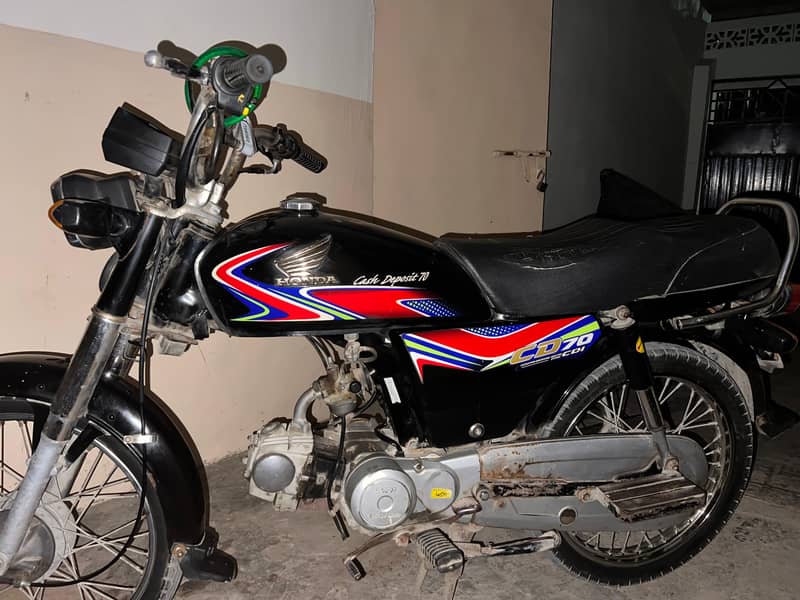 Honda cd 70 black clr - Standard - 1103504556