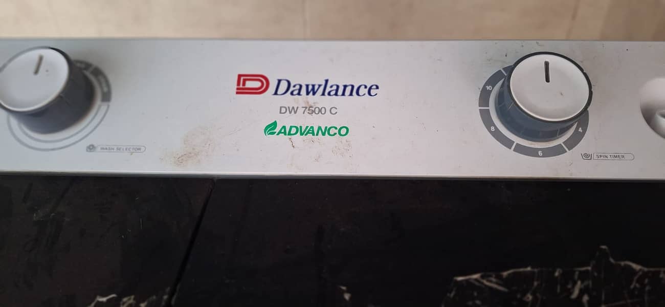 Dawlance Twin-Tub Washing Machine DW-7500 C Advanco | 10 kg | 10-Year ...