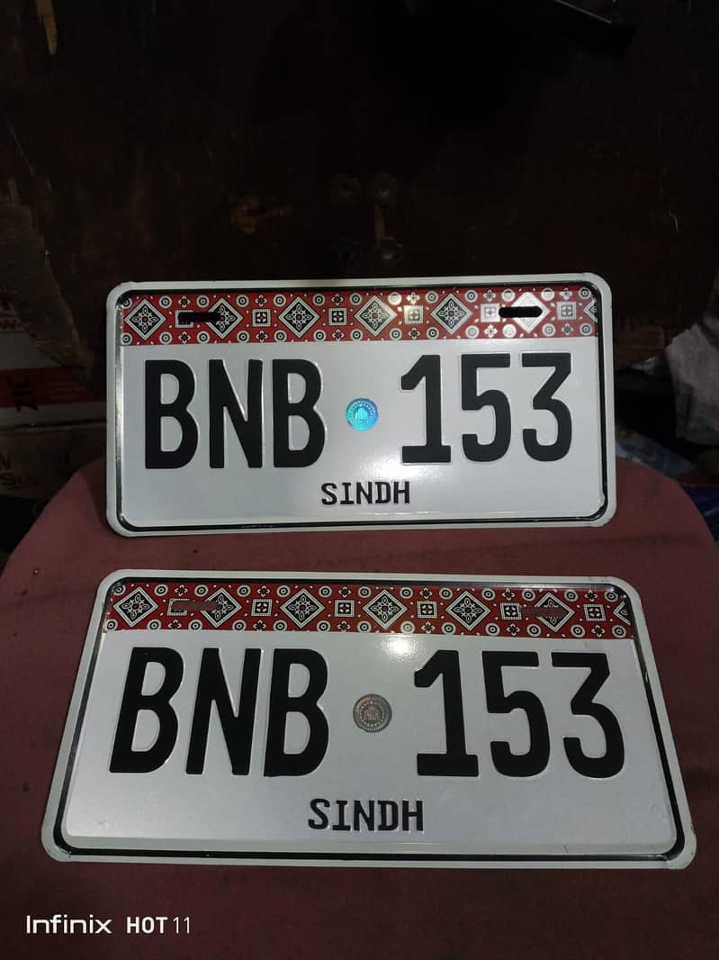 Fancy Number Plates Available Embossed Number Plate-Toyota Suzuki Bike ...