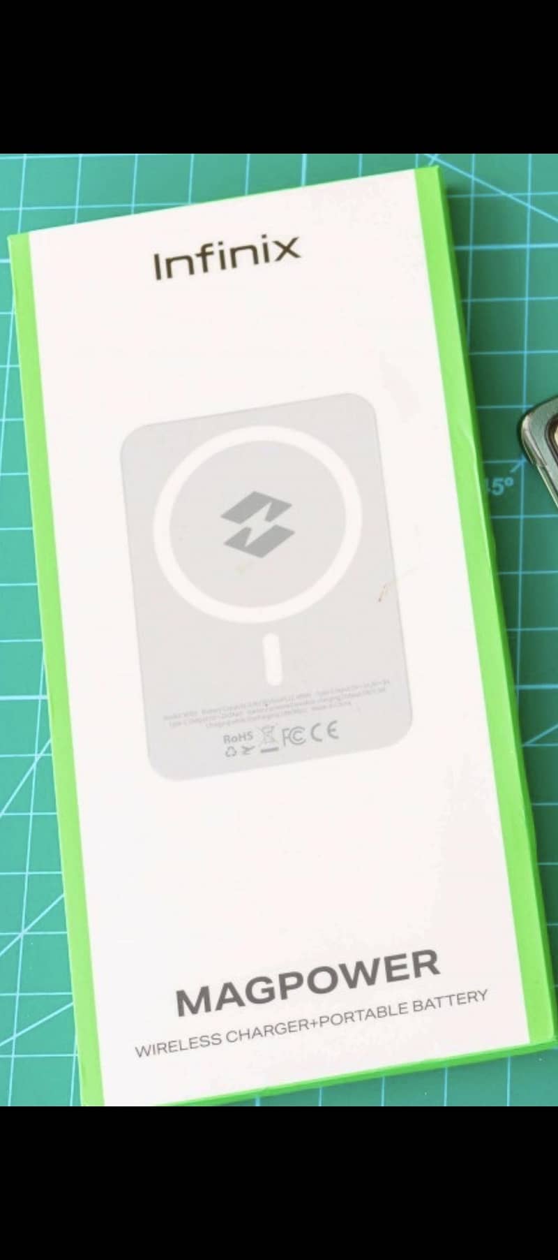 infinix original wireless charger (Mag power) - Chargers - 1103836677