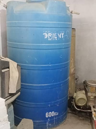 Orient Water Tank 600 Gallon Fiber plastic for sale - Other Household ...