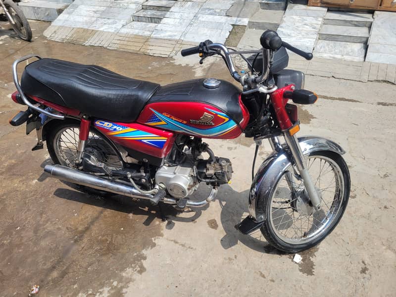 Honda CD 70 2019 model in good condition - Standard - 1103896002