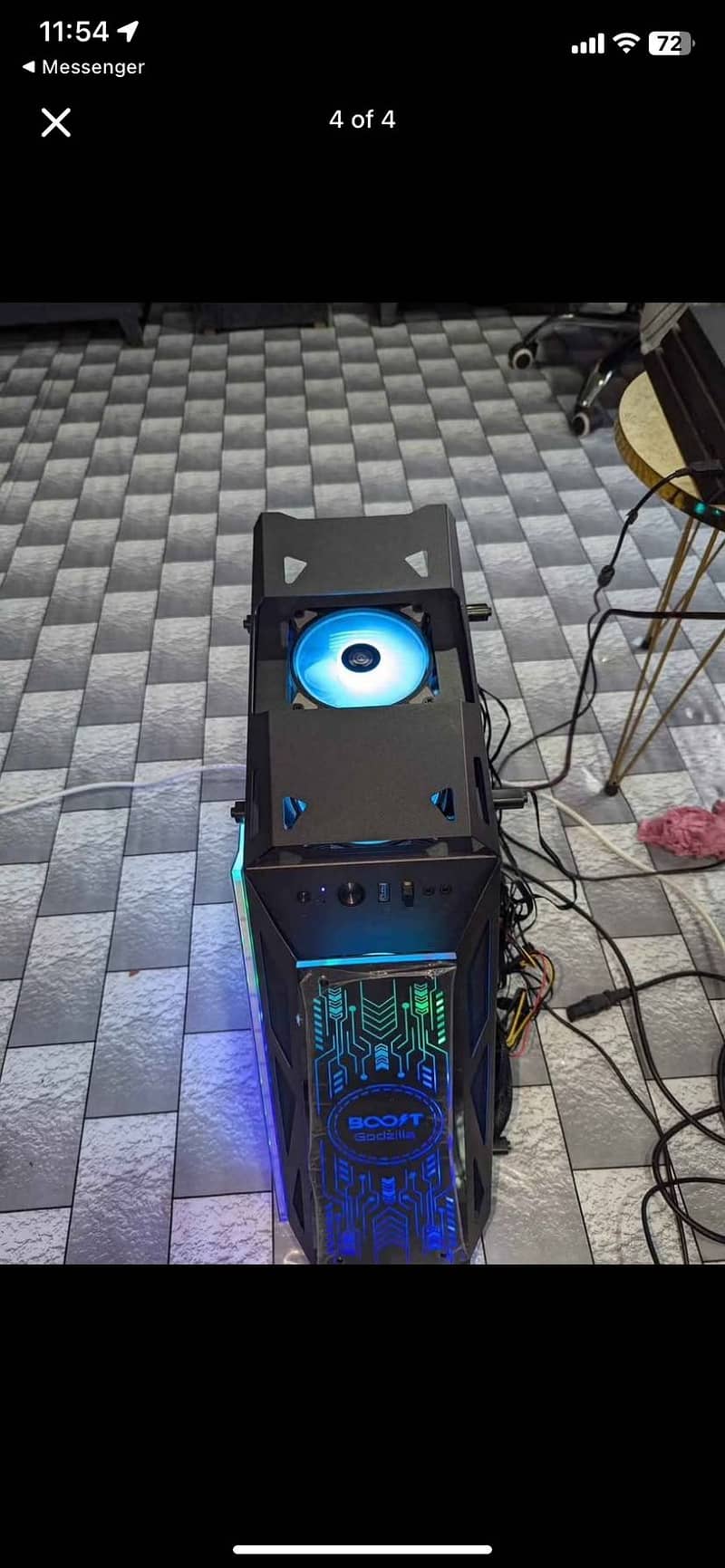 boost godzilla casing with fan - Gaming PCs - 1103917377