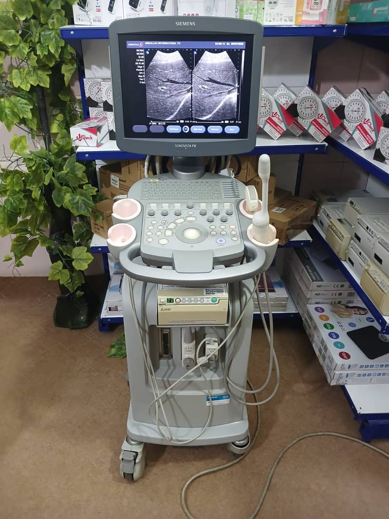 Ultrasound machine Toshiba,Siemens Sonovist Refurbished, Color Doppler ...