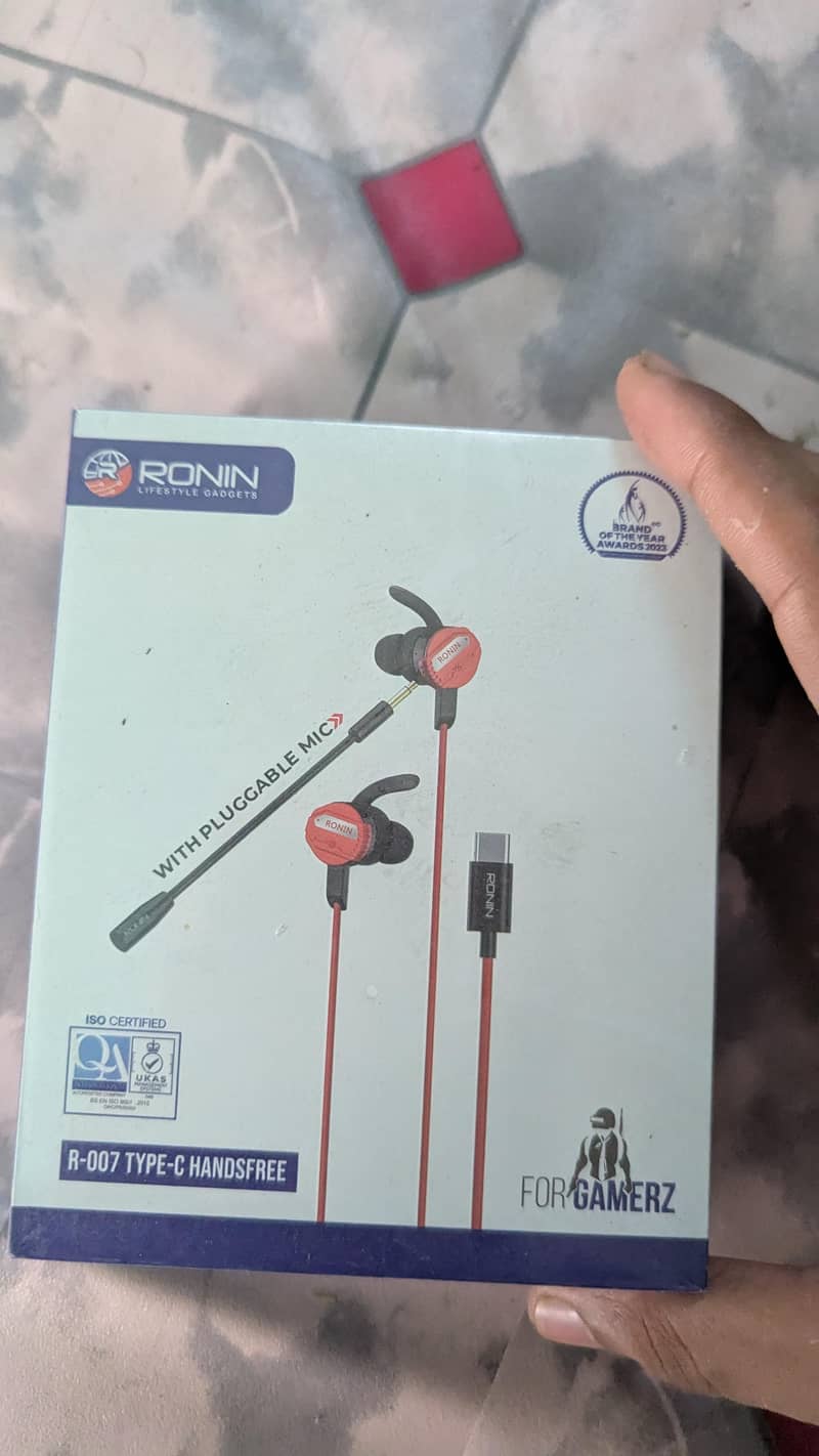 Gaming Ronin R007 Simple & Type C Handsfree - Earphones - 1103953000