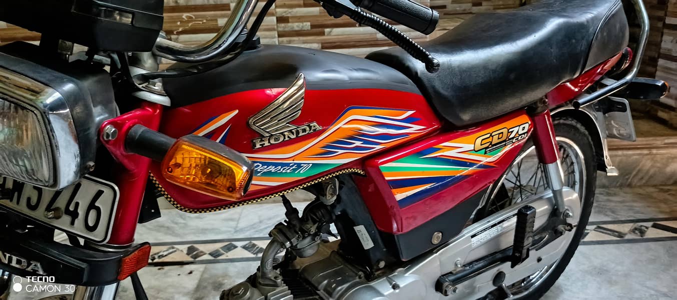 Honda cd 70 2020 model 0314-814*1415 - Standard - 1103989610