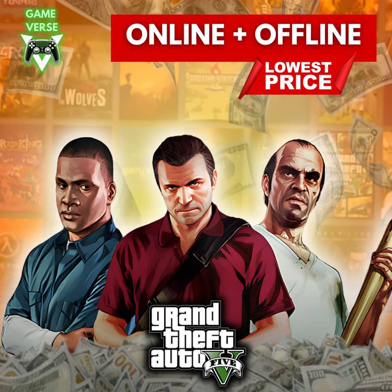 GTA 5 Online+Offline - Video Games - 1104062203