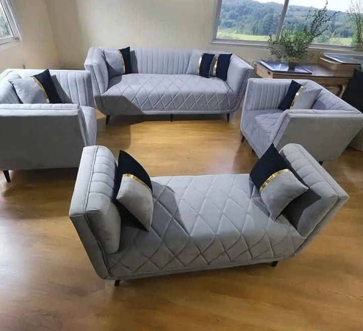 Sofa Set | L shape sofa | 5 seater | 7 seater sofa | sati | Furniture ...