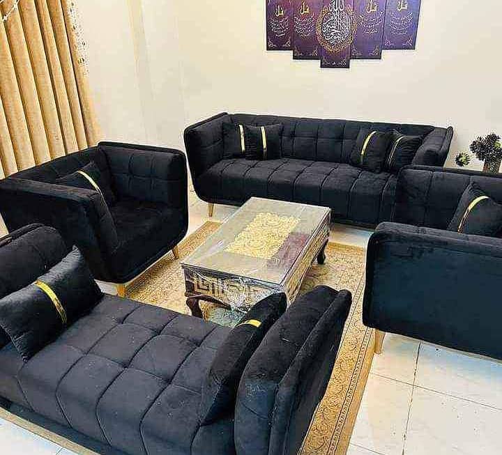 Sofa Set | L shape sofa | 5 seater | 7 seater sofa | sati | Furniture ...
