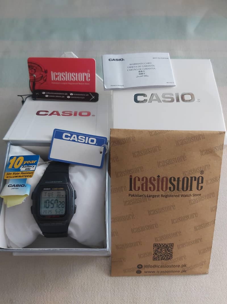 Casio W-96H Original Watch - Watches - 1041906090