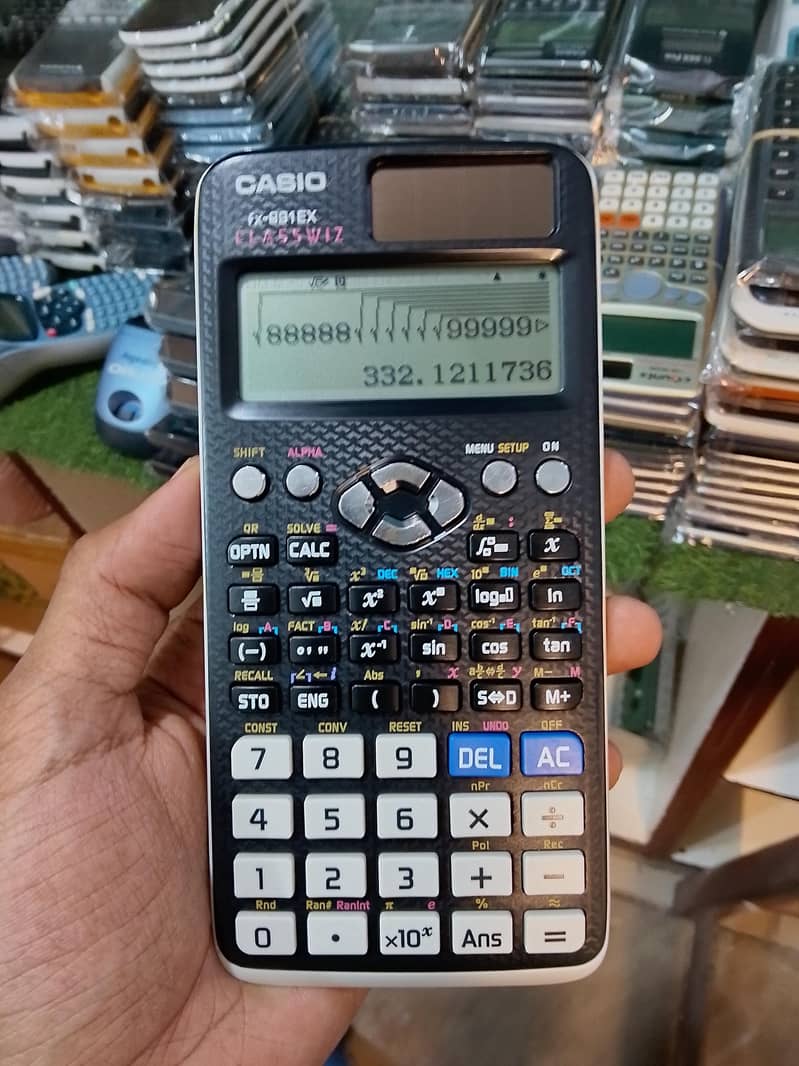 ORIGINAL 100% CASIO FX-991EX CLASSWIZ SCIENTIFIC CALCULATOR UK ...