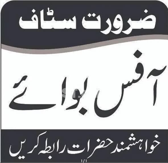 OFFICE BOY REQUIRED - Domestic Staff Jobs - 1104513598