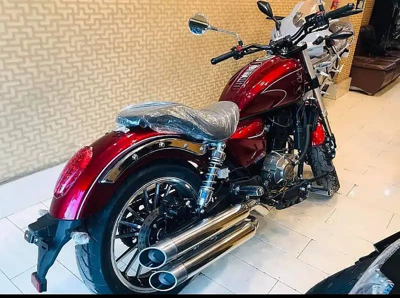 chopper V4 fresh import 2025 / chopper Bikes 400cc water cool / New ...