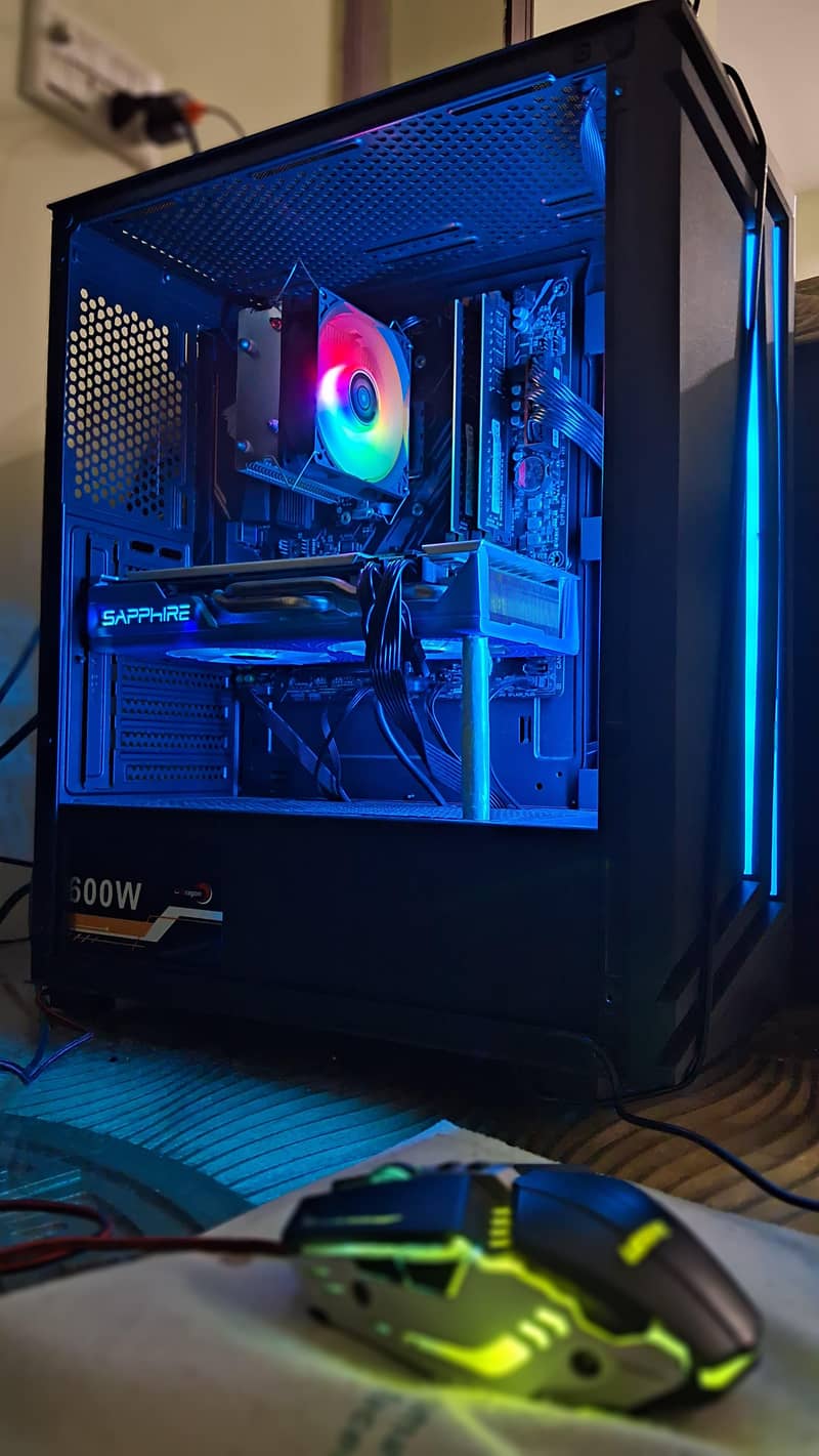Ryzen 5 5600 Gaming Pc with RX 590 - Gaming PCs - 1101911802