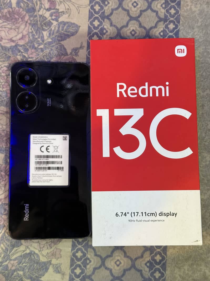 Readmi 13C (6.128) Box charger - Mobile Phones - 1104640507