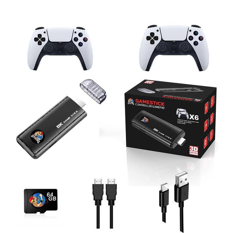 CLASSIC 8K HD TV 40000+ GAMES WITH CONSOLE WIRELESS - Gaming Consoles ...