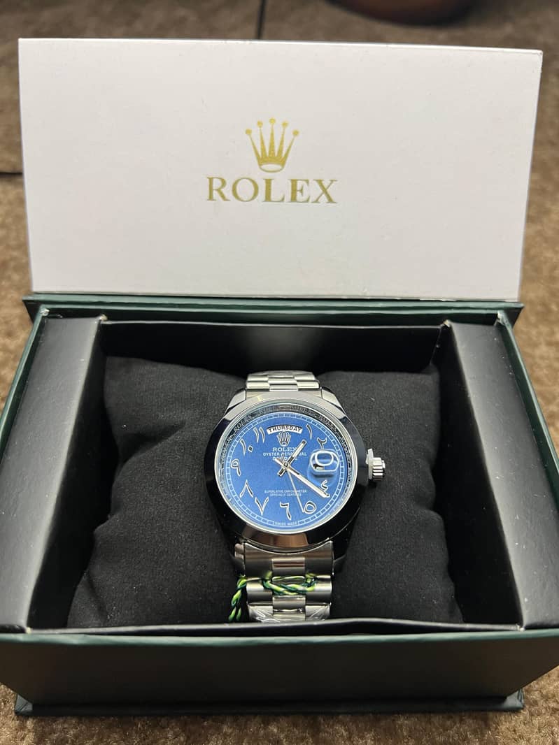 ROLEX BLUE ARABIC - Watches - 1104699005