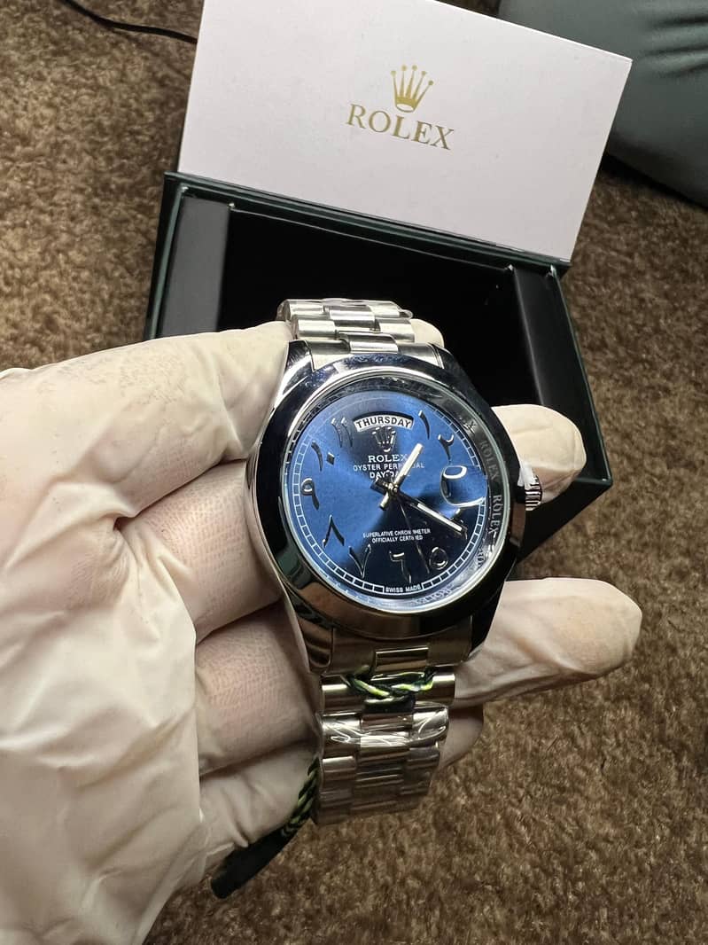 ROLEX BLUE ARABIC - Watches - 1104699005