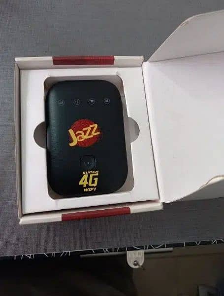 JAZZ SUPER 4G UNLOCKED INTERNET DEVICE WIFI FULL BOX WARRANTY 9 MONTHS ...