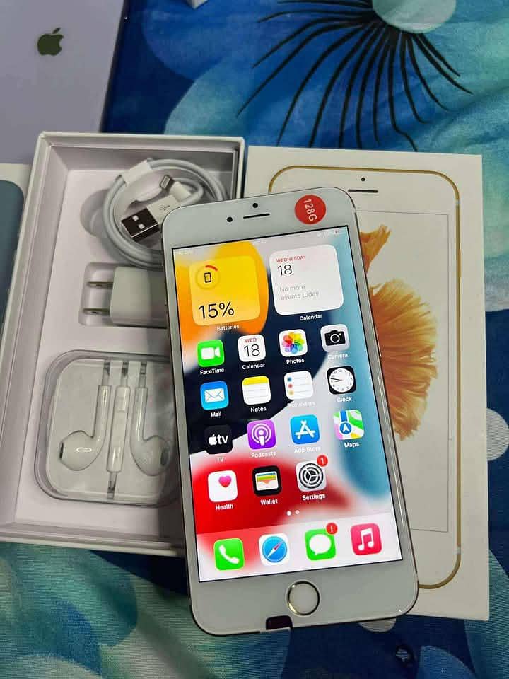 Iphone 6s plus 128gb pta approved whatsApp number 03447449723 - Mobile Phones - 1104830425