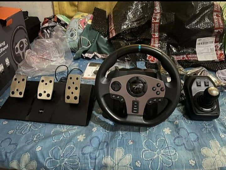 PXN v9 pro steering wheel gaming Racing wheel Xbox one playstation PC ...