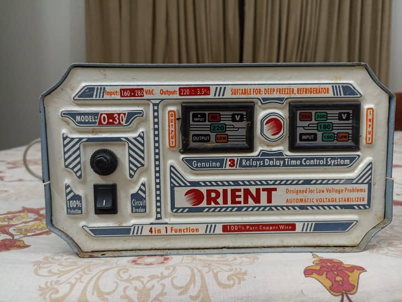Orient Automatic Voltage Stabilizer - For Refrigerator / Deep Freezer ...