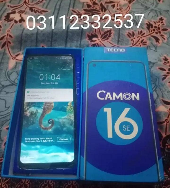 tecno 16 with box 6/128 only glass Chang in orangi 1 no 03112332537 - Mobile Phones - 1104824405