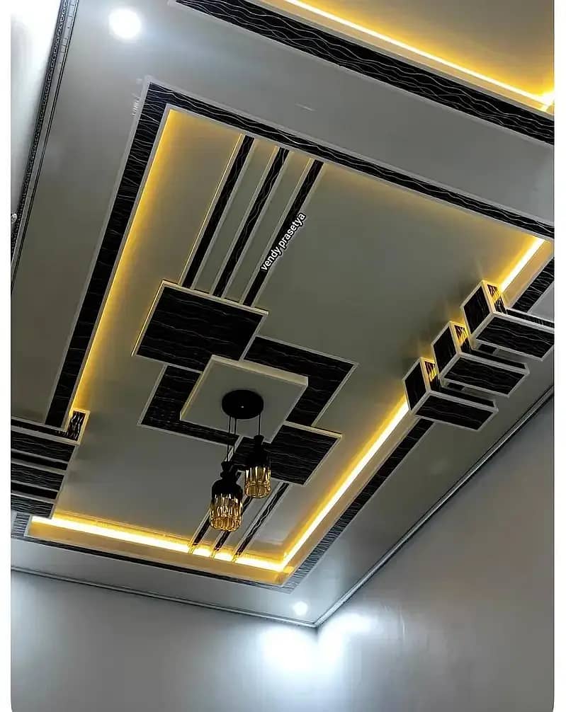 False ceiling - Pvc wall panel - Wpc wallpanel - 2 by 2 Ceiling - Other ...