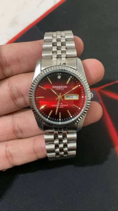 Swanson Japan (Blue & Red dial) - Watches - 1105054887