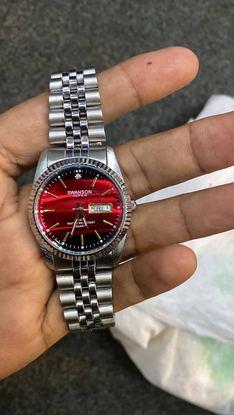 Swanson Japan (Blue & Red dial) - Watches - 1105054887