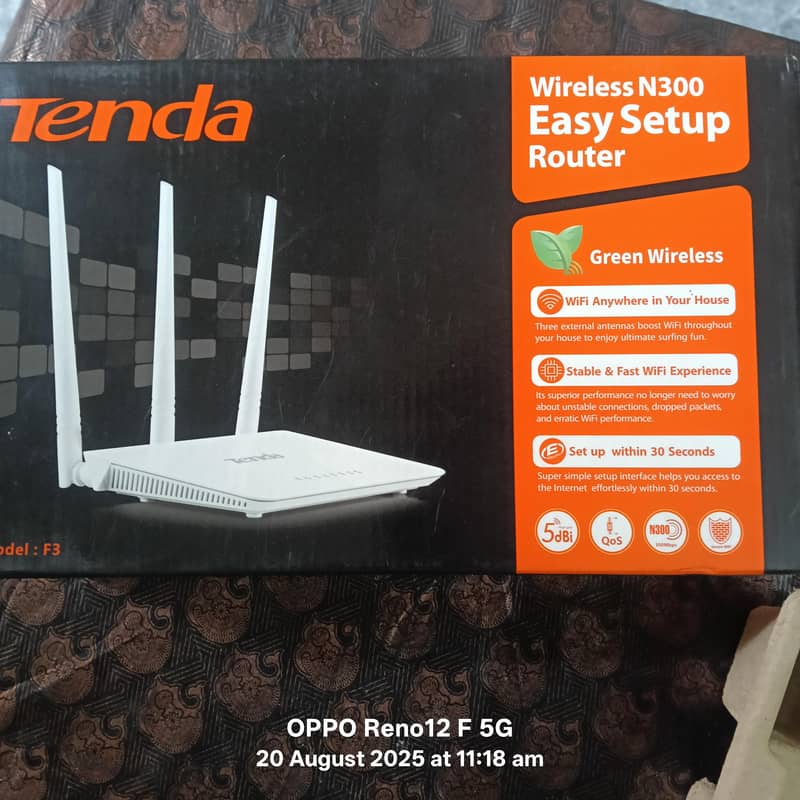 Tenda wifi router N 300 - Android Boxes - 1105301970