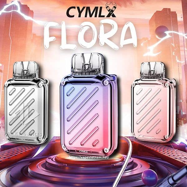 Original CYMLX Flora 35W Vape | POD | Vapes | FLORA Vapes | E-Liquids ...