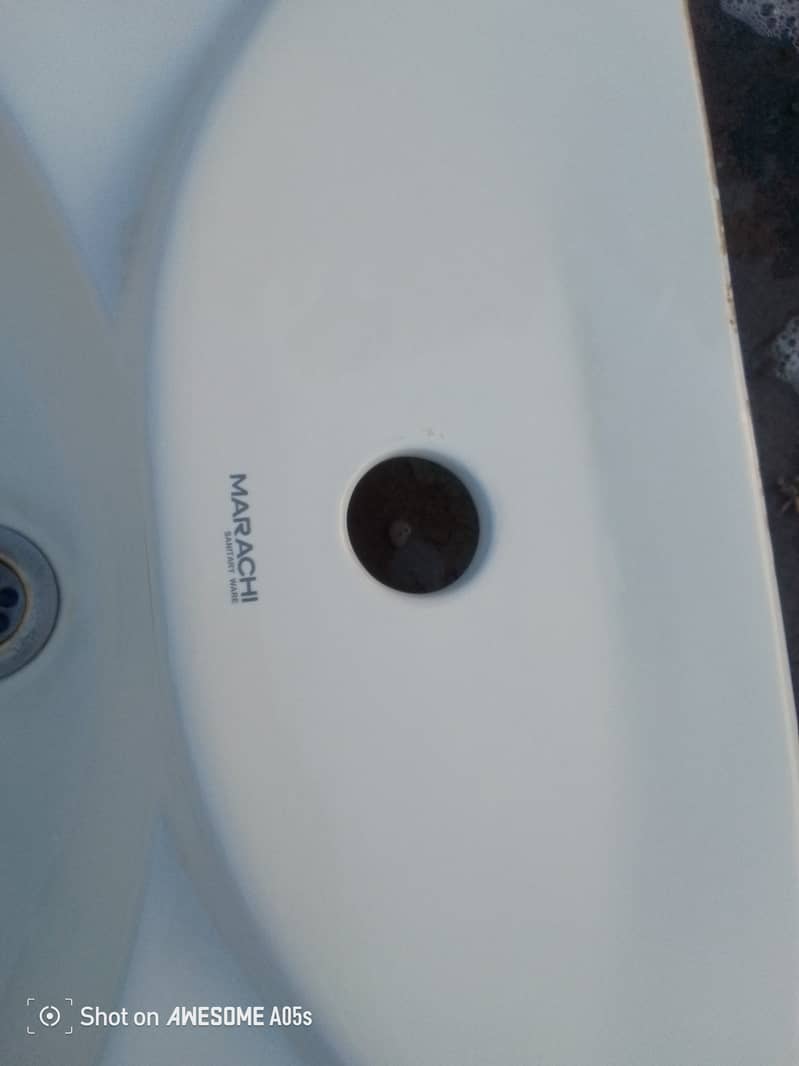 Transparent Waterfall mixture tap WASH BASIN and toilet Commode ...