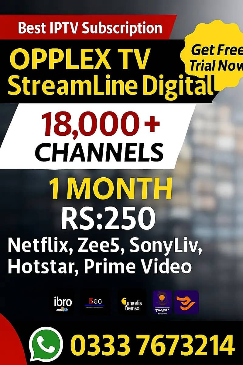 IPTV Mega| Opplex IPTV | B1g IPTV | Geo IPTV | 5G IPTV | Crystal IPTv ...