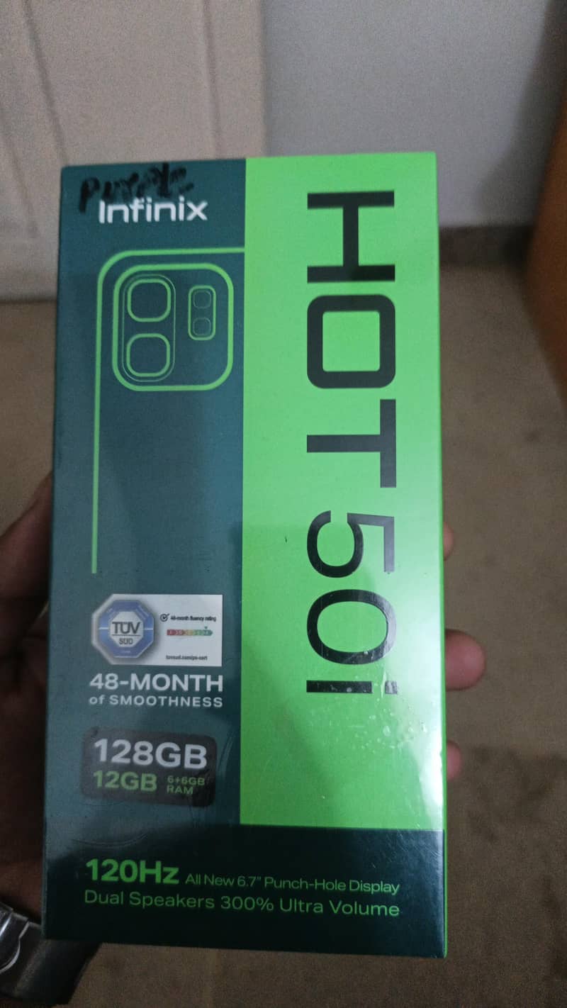 Infinix Hot 50i Box pack PTA approved - Mobile Phones - 1105707313