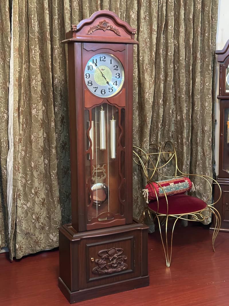 GRAND FATHER CLOCK (ORIGINAL) ANTIQUE - Wall Clocks - 1105715423