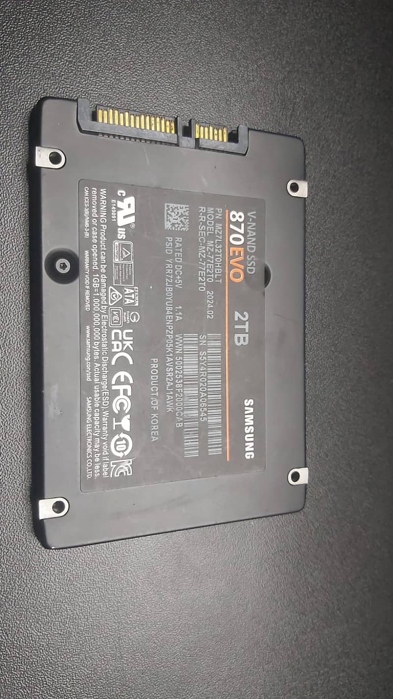 SSD Samsung Hard drive 2 TB - Computer Components - 1105719633