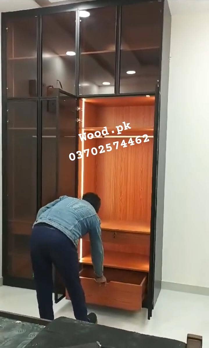 almari, wardrobe, glass door cupboard, kitchen cabinet - Wardrobes ...