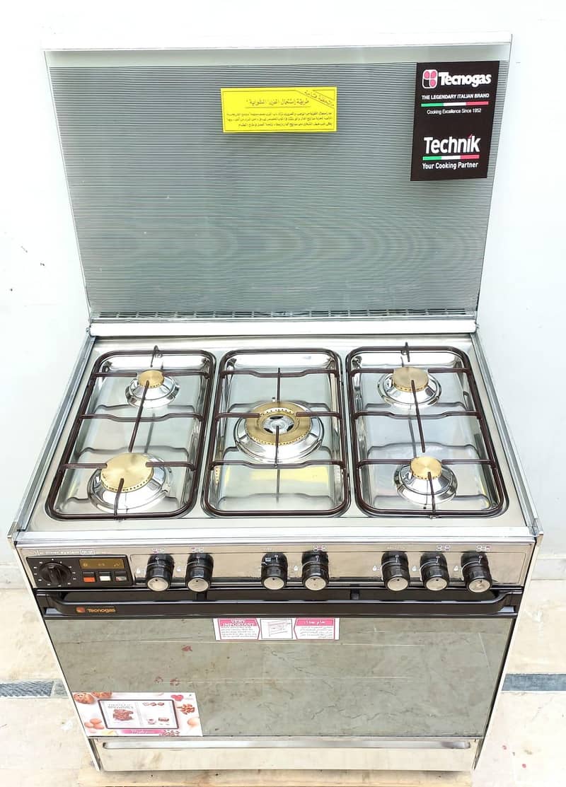 Imported Italian Cooking Range Tecnogas Oven Technogas Burners Stoves ...